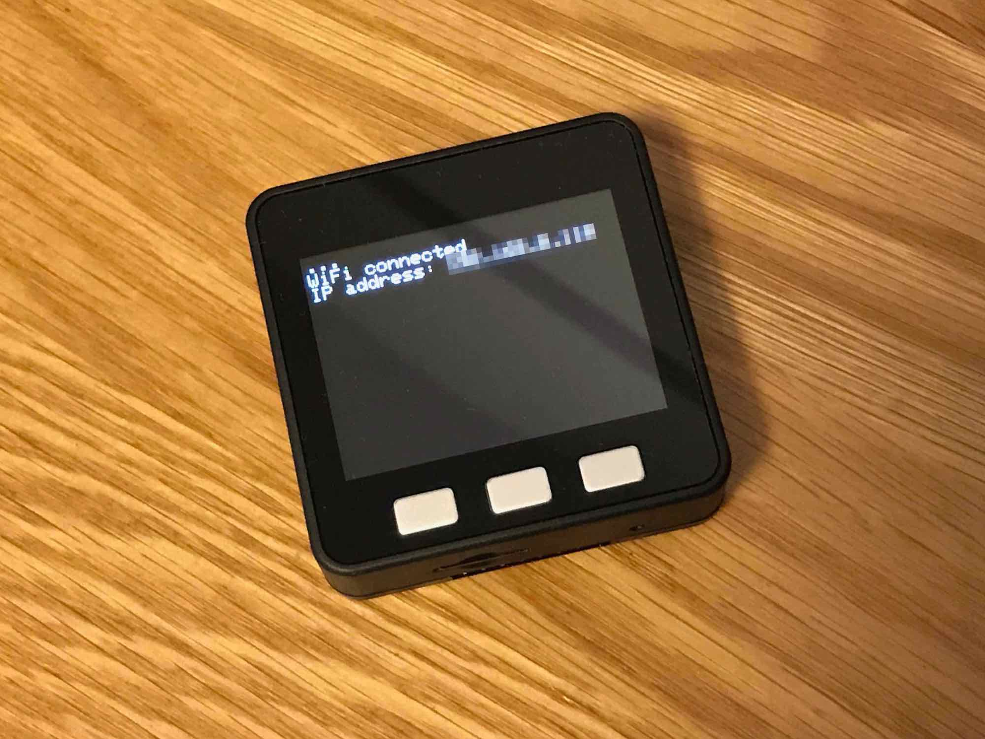 M5stackでできること 〜m5stackでwi Fi通信する さとやまノート