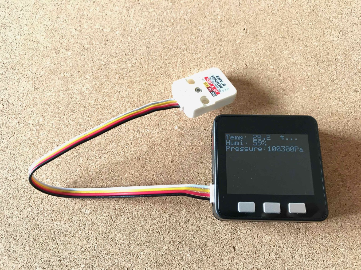 M5Stackでできること 〜M5Stackで「環境センサユニット ver.2（ENV II）」を使う | さとやまノート