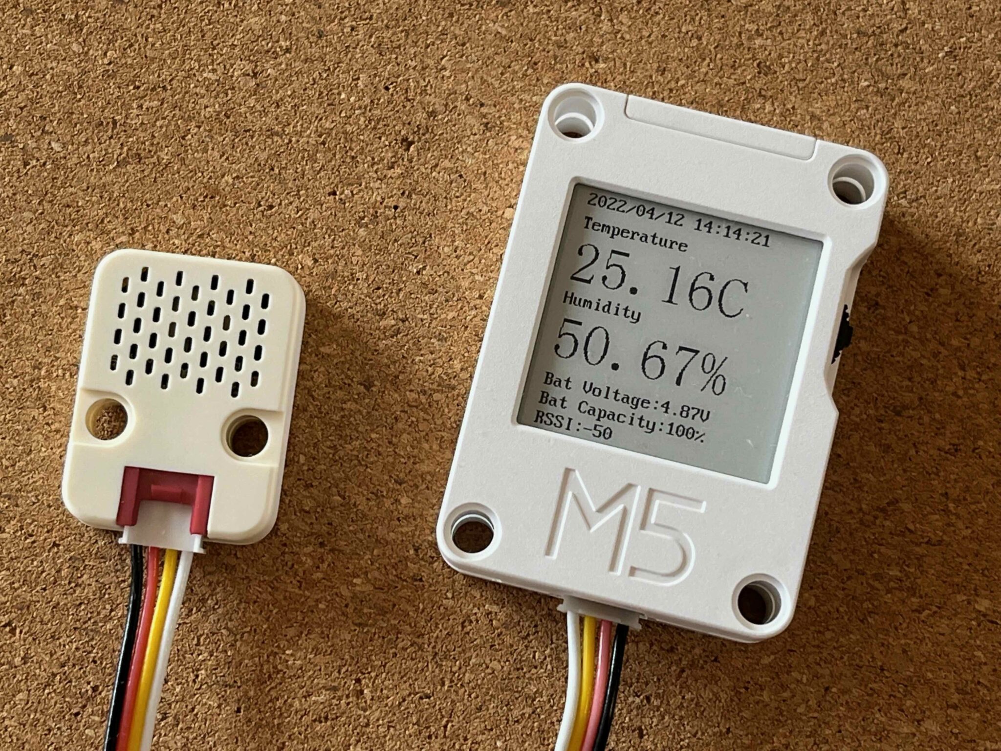 M5Stack CoreInkでできること 〜データ測定時刻を表示する | さとやまノート