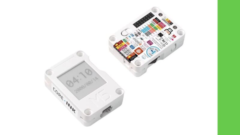 M5Stack CoreInkでできること 〜ディスプレイに文字を表示する | さとやまノート