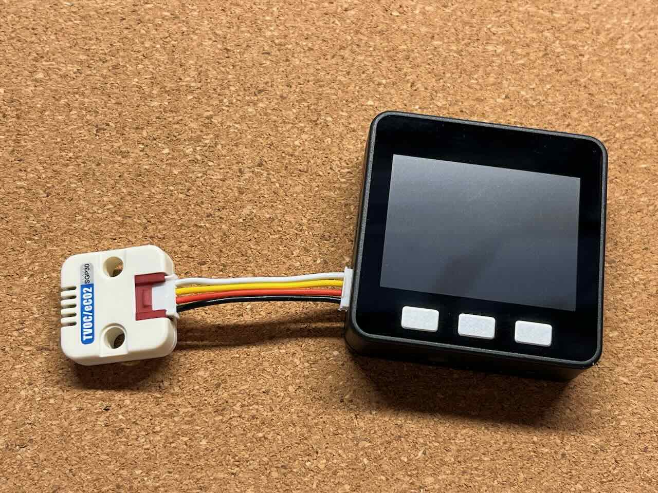 M5Stackでできること 〜M5StackでTVOC/eCO2ユニットを使う | さとやまノート