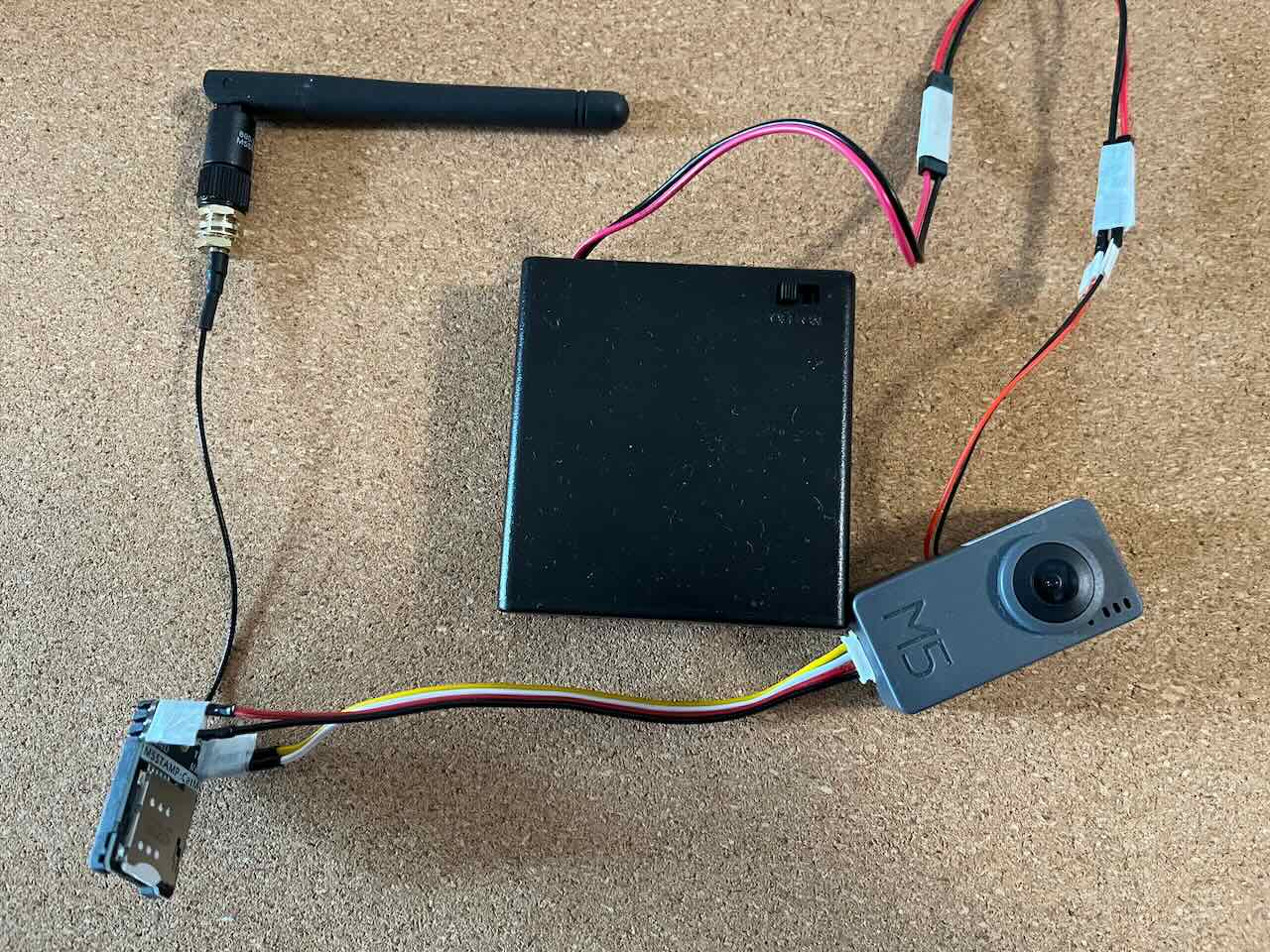 Timer Cameraと「M5Stamp CAT-Mモジュール」で画像送信する | さとやまノート